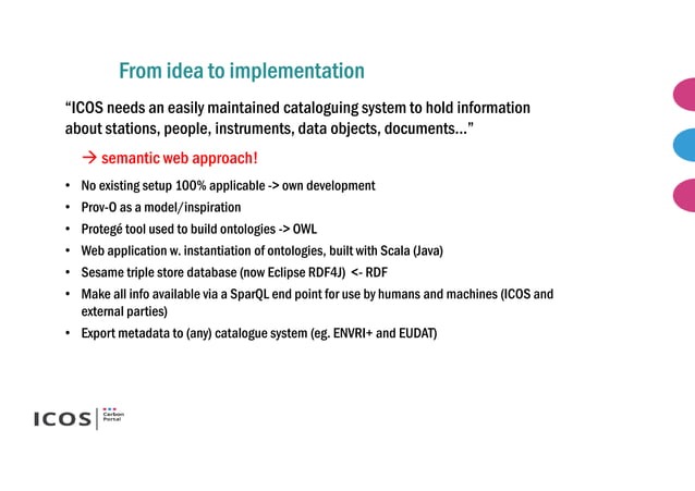 ICOS: Integrated Carbon Observation System Open data to open our eyes ...