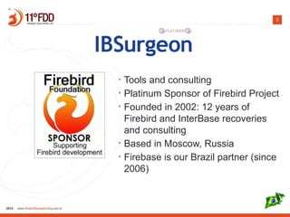 Life with big Firebird databases | PPT