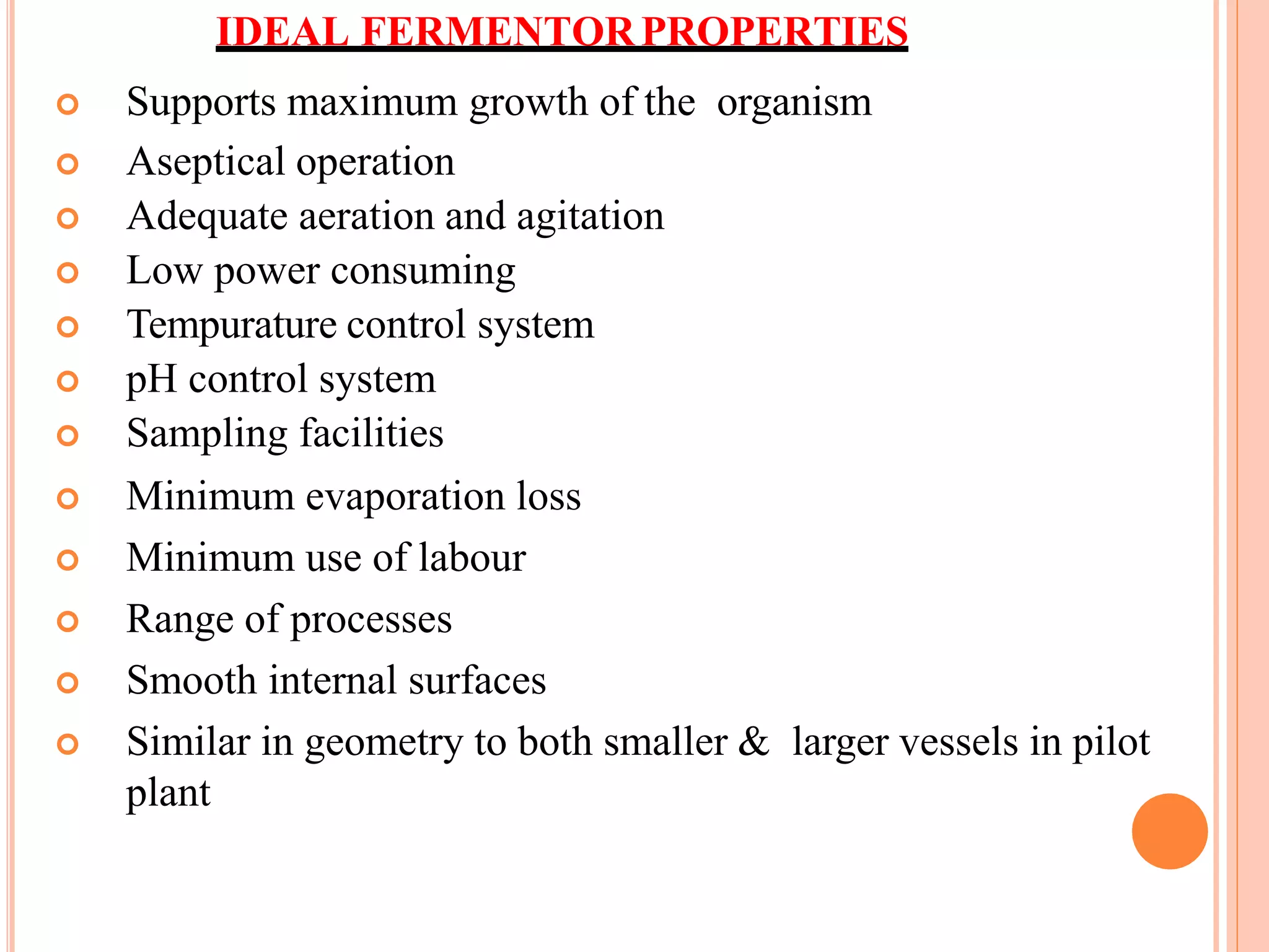 large scale production fermenter | PPTX