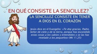 2 La sencillez.pptx