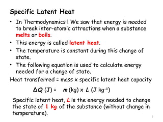 2 latent heat | PPT