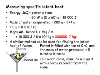 2 latent heat | PPT