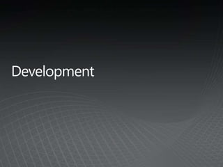 SharePoint 2010 developer overview (in Visual Studio 2010) | PPT