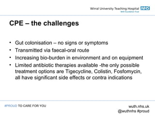 CPE- The challenges facing healthcare organisations | PPT