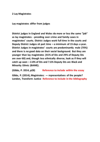 2 lay magistrates | DOCX