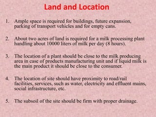 2) Layout of milk processing plant and its management.pdf