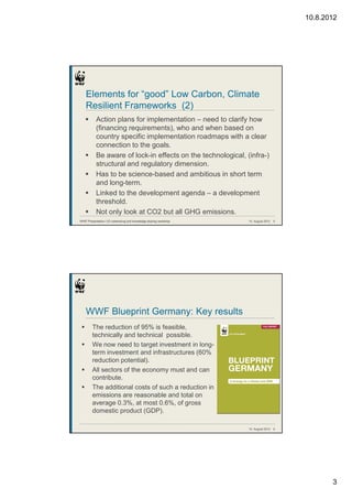 Low Carbon Development Strategies - Setting the frame for NAMA planning ...