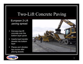Two-Lift Paving - Pavement Equipment Suppliers | PPT