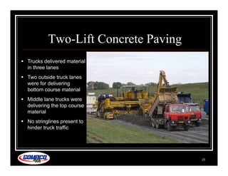 Two-Lift Paving - Pavement Equipment Suppliers | PPT