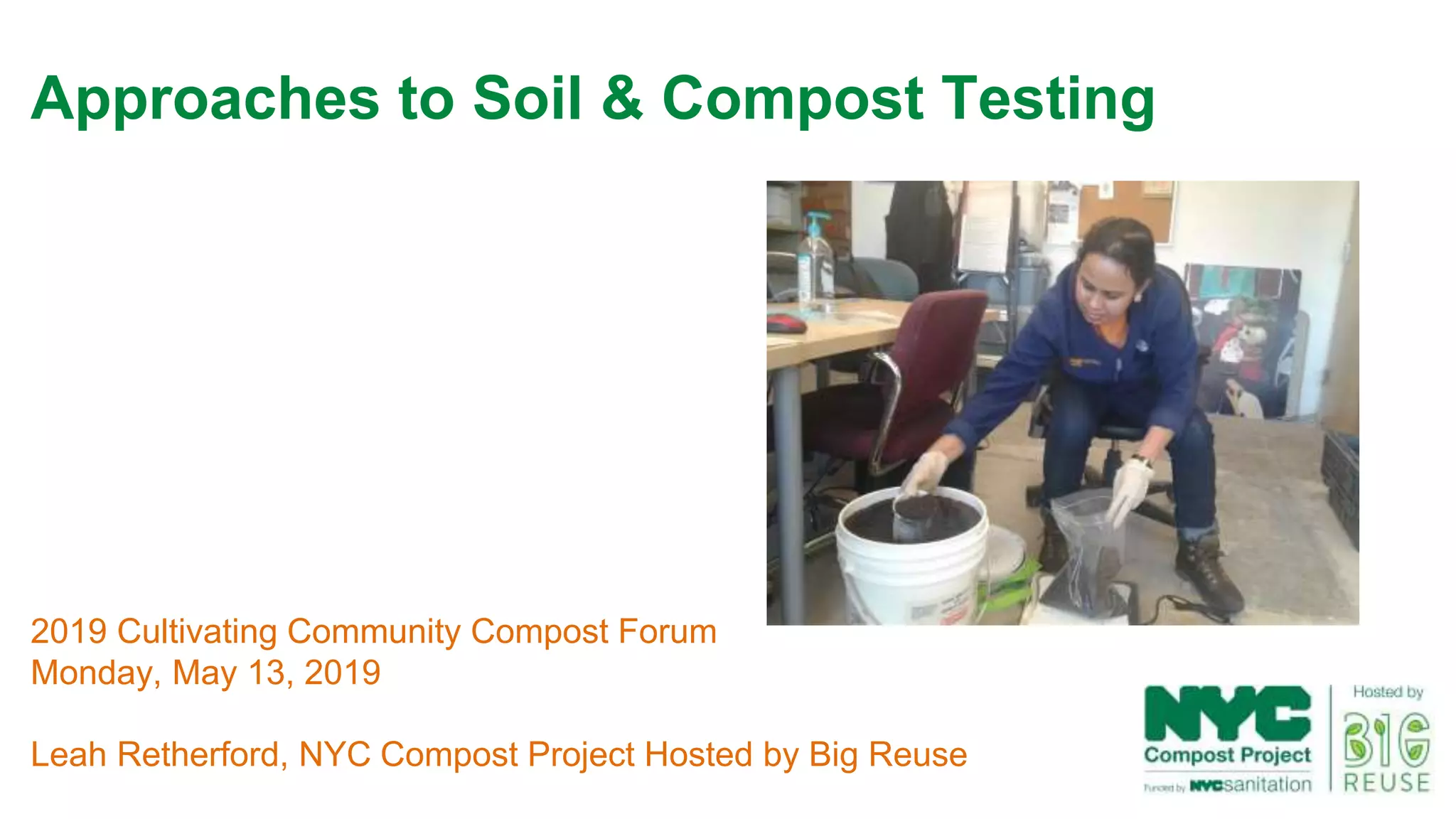 Approaches to Soil & Compost Testing | PPTX