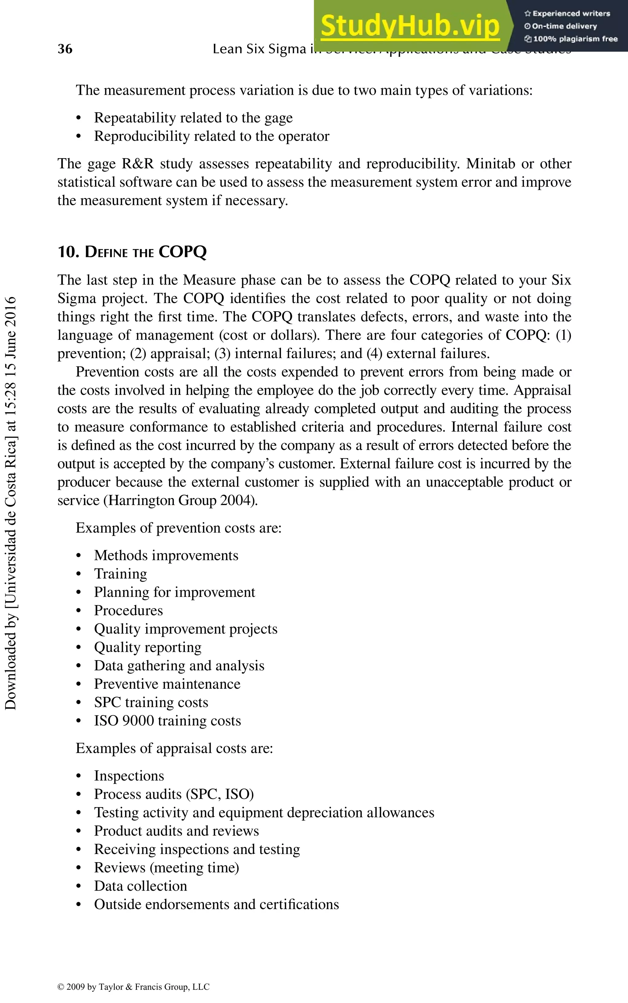 2 Lean Six Sigma Roadmap Overview Pdf