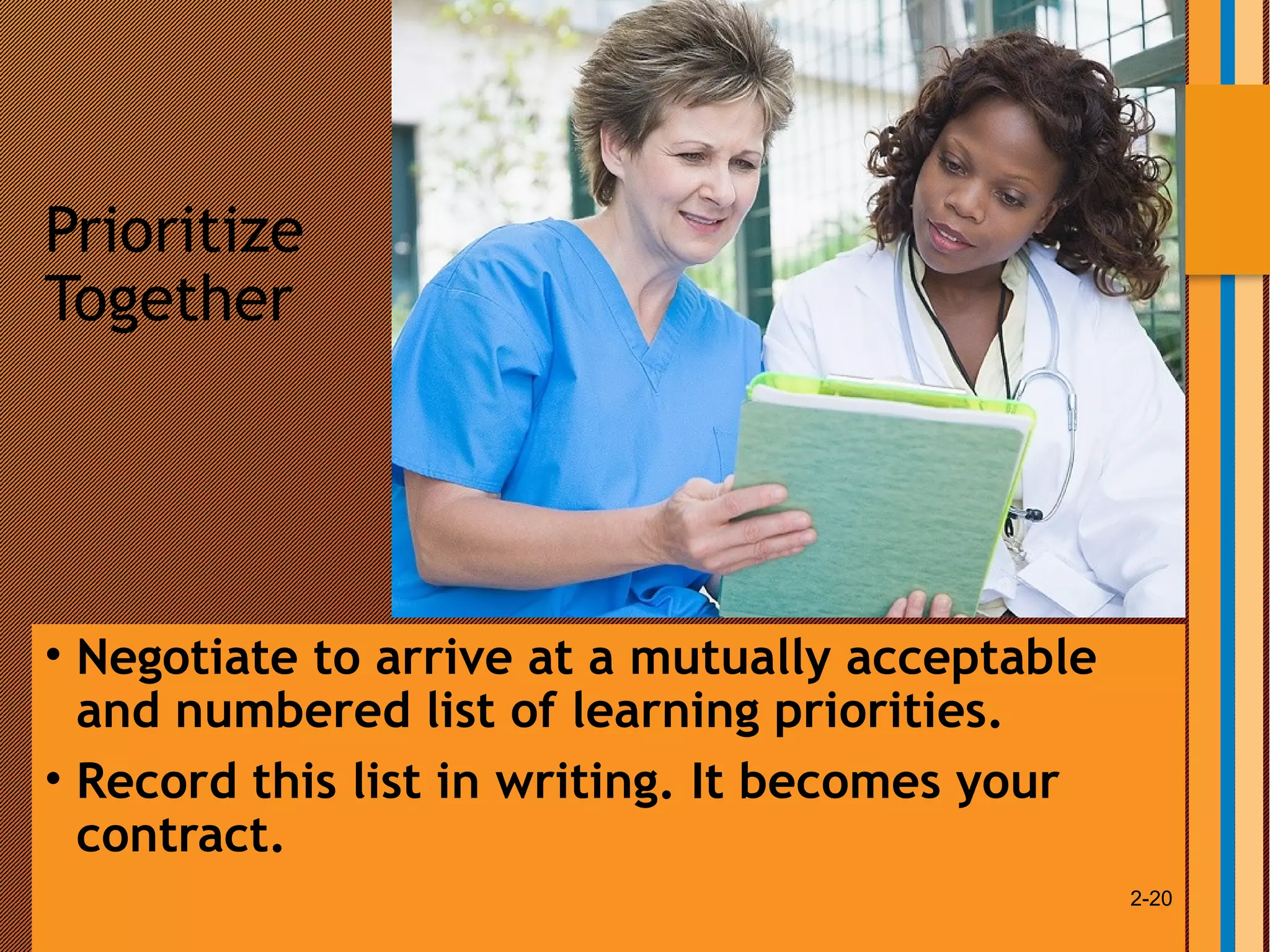 Preceptorship,-Learning needs | PPT