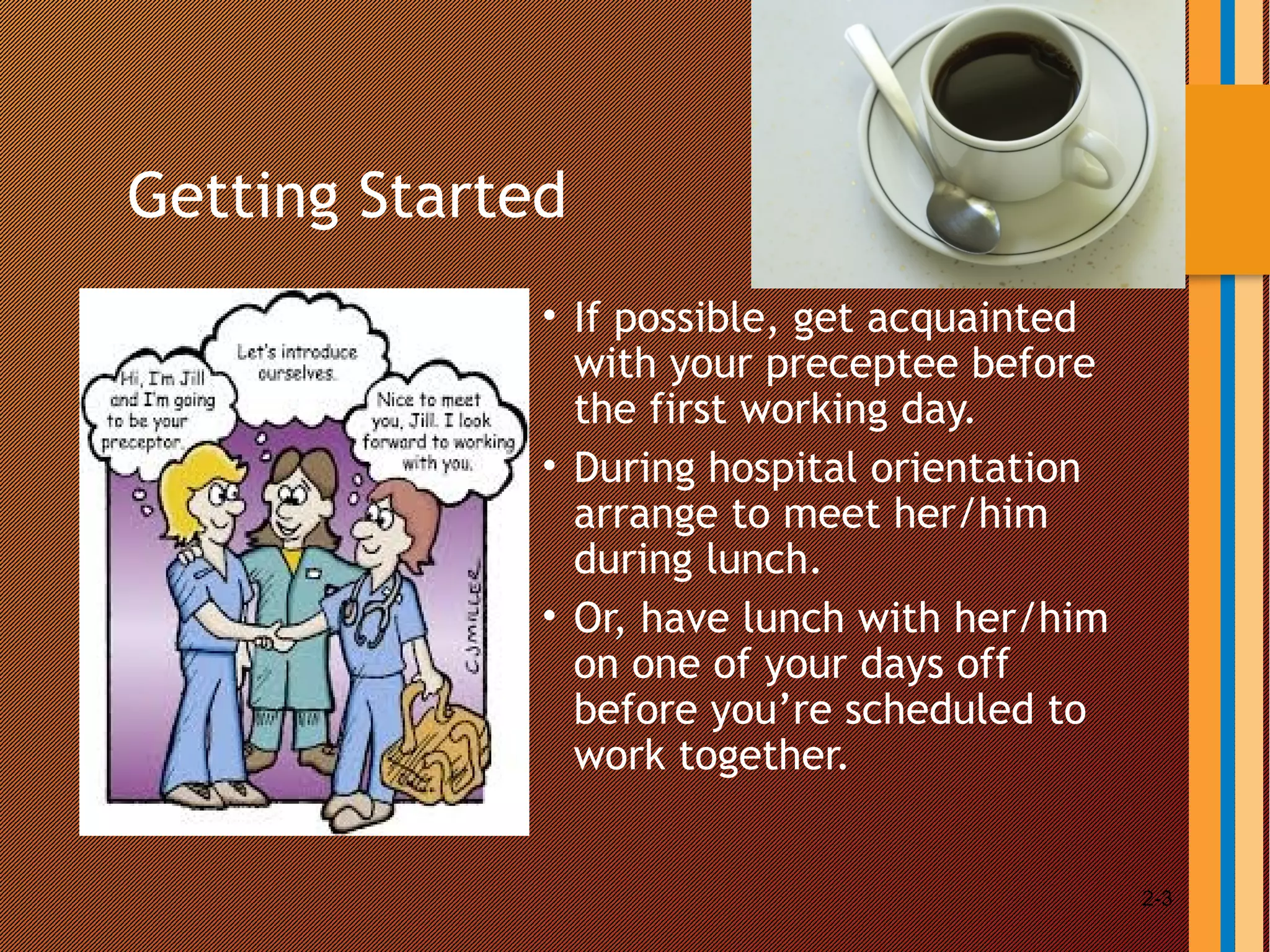 Preceptorship,-Learning needs | PPT