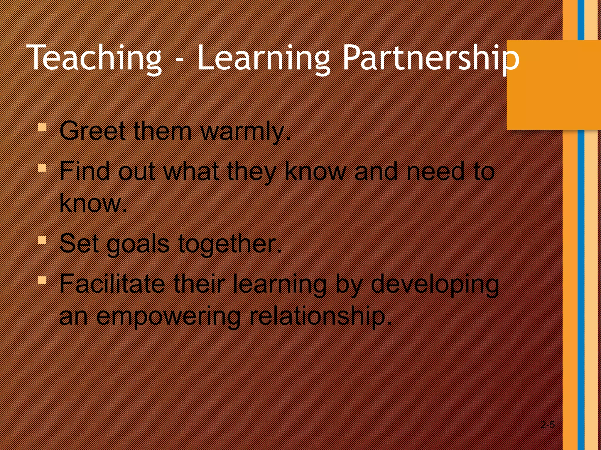 Preceptorship,-Learning needs | PPT