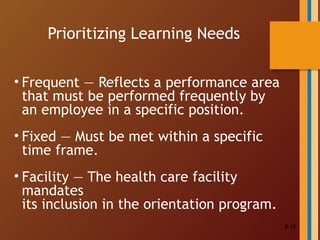 Preceptorship,-Learning needs | PPT