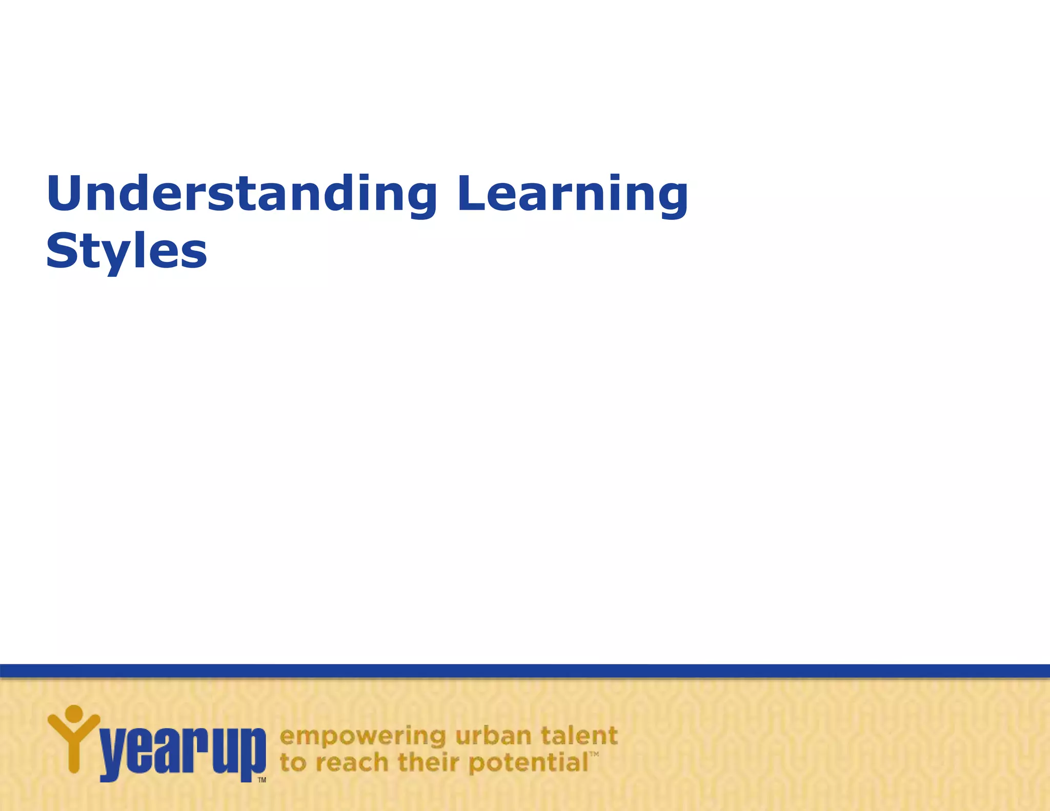 2 learning styles | PPT