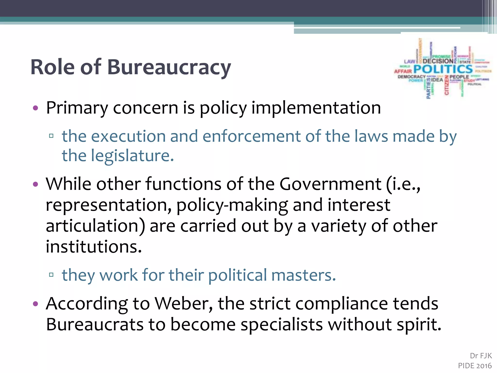 Bureaucracy | PPTX