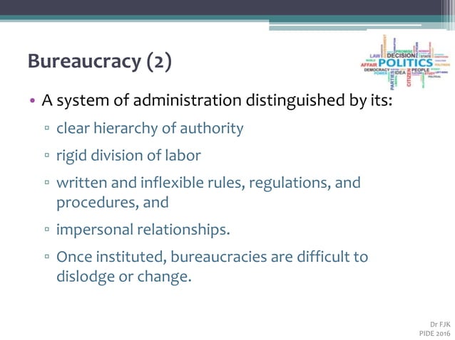 Bureaucracy | PPTX