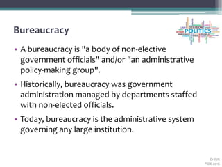 Bureaucracy | PPT | Free Download