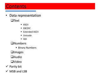 Data Communication & Computer Networks : Data Types | PDF