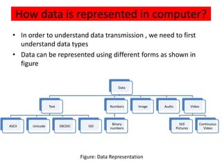 Data Communication & Computer Networks : Data Types | PDF