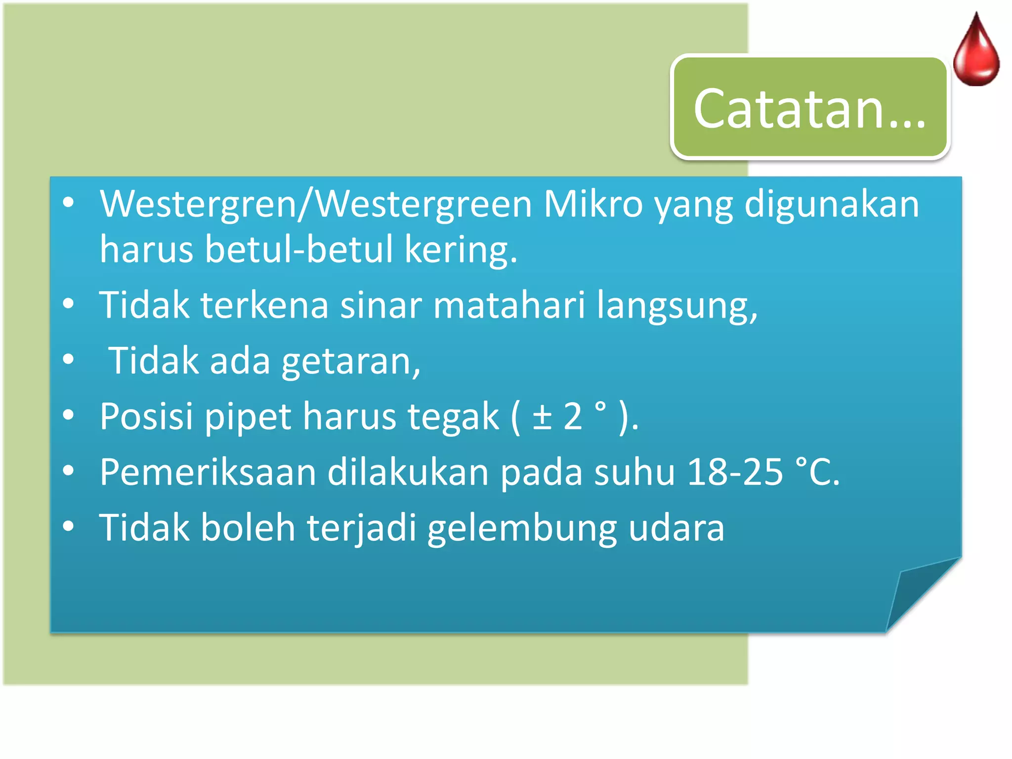 LED (Laju Endap Darah) | PPTX