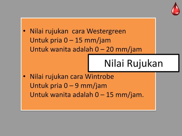 LED (Laju Endap Darah) | PPTX
