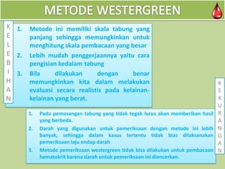 LED (Laju Endap Darah) | PPTX