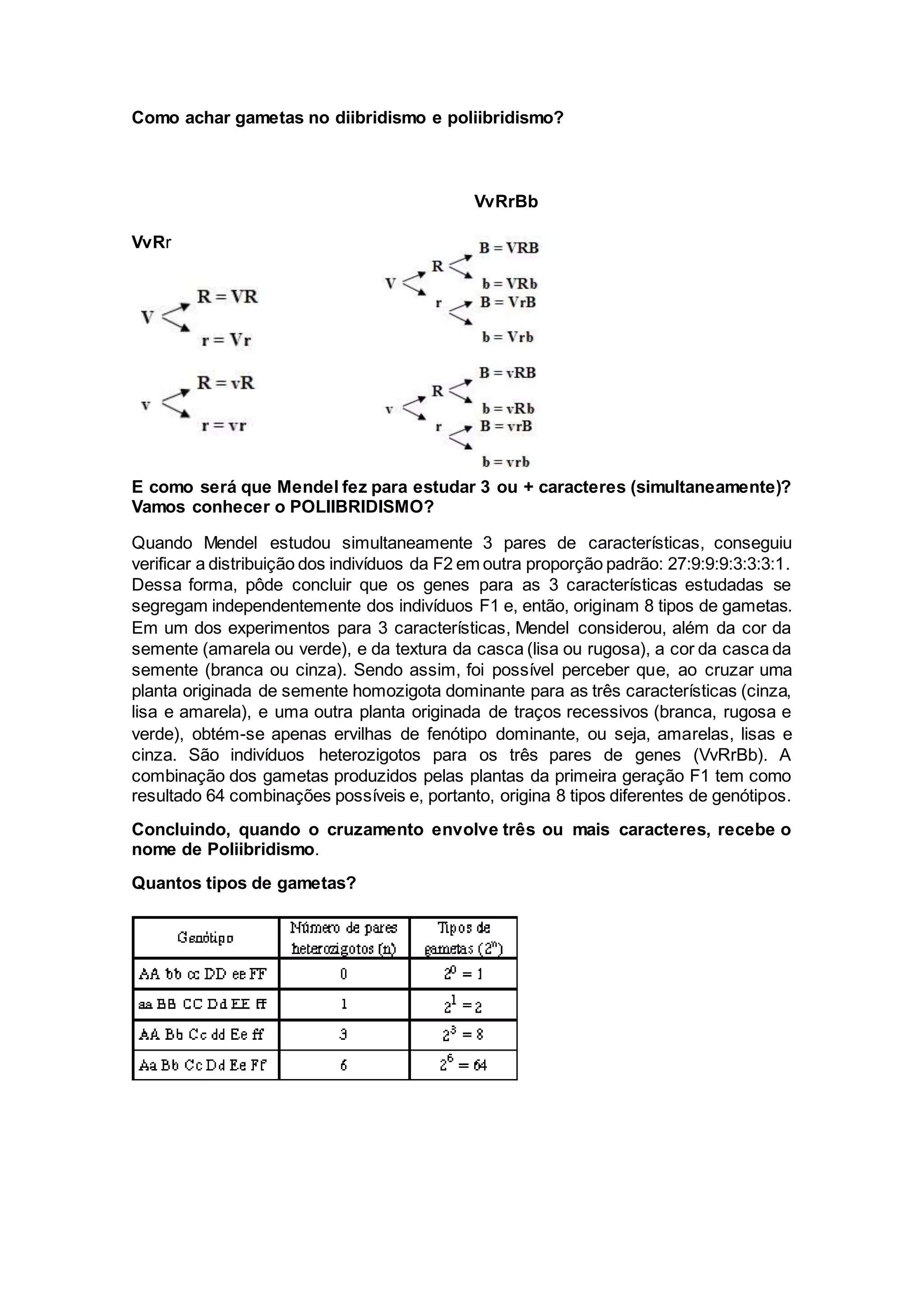 2 lei de mendel | DOCX