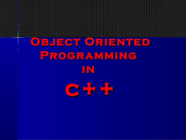 2 Lesson 2 Object Oriented Programming In C