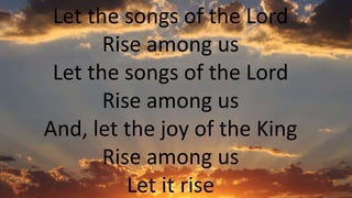 Let It Rise | PPTX