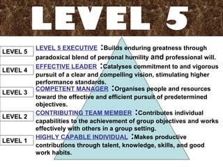 2 level 5 leadership | PPT