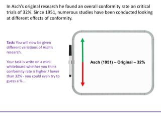 03 evaluating research examining conformity pp | PPTX