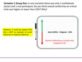 03 evaluating research examining conformity pp | PPTX
