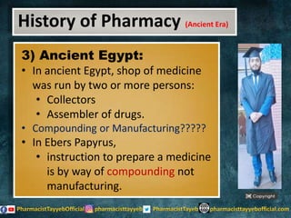 History of Pharmacy| L 2 |Ancient Era, Babylon | Pharmacy Lecture ...