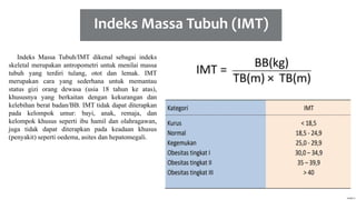 Penilaian Status Gizi (PSG) - Komposisi Tubuh | PPTX