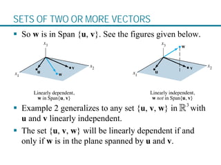 2 linear independence | PDF