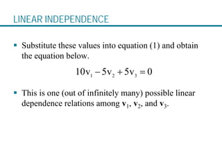 2 linear independence | PDF