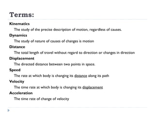 (2) linear motion | PPT