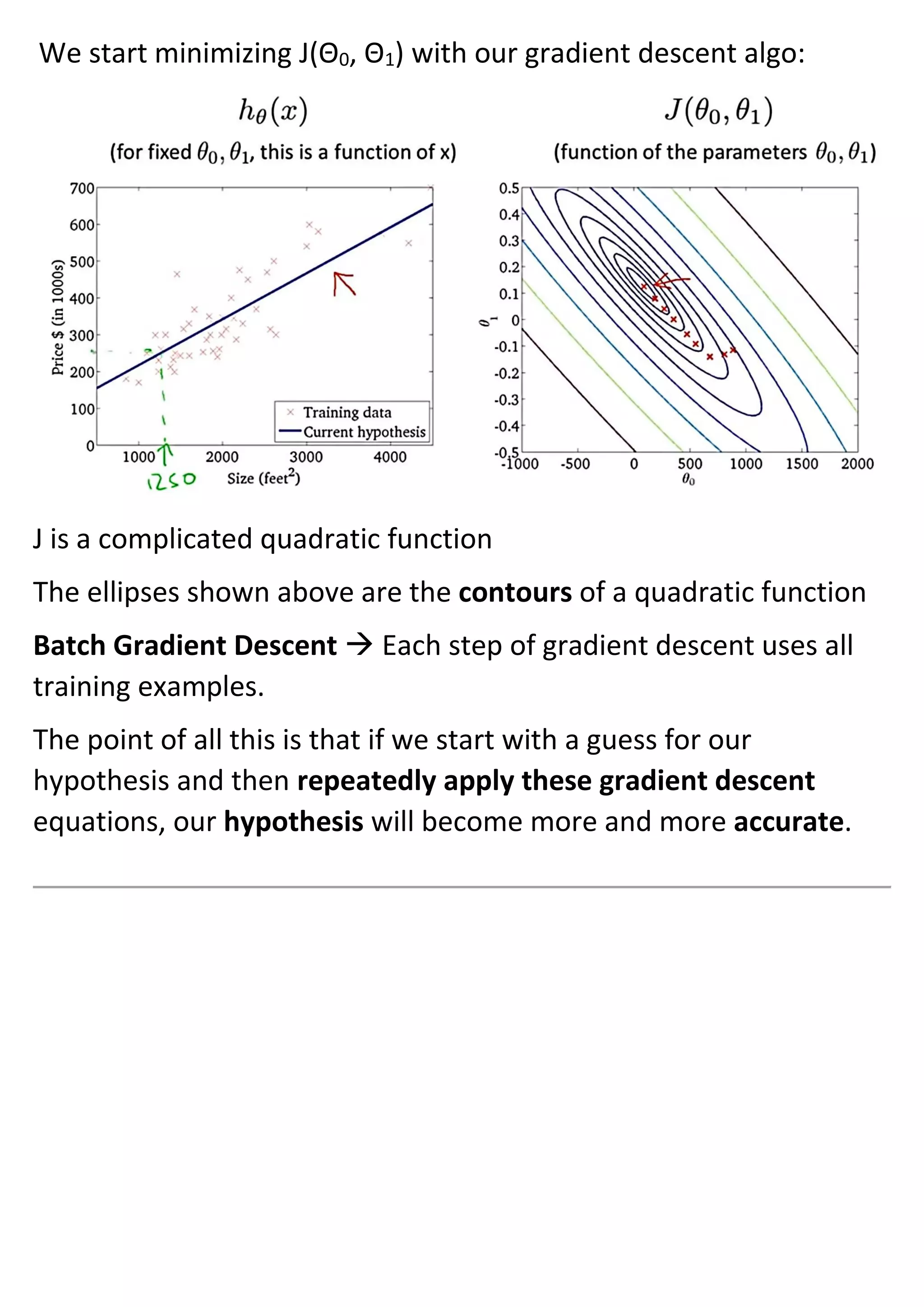 2 linear regression with one variable | PDF | Science