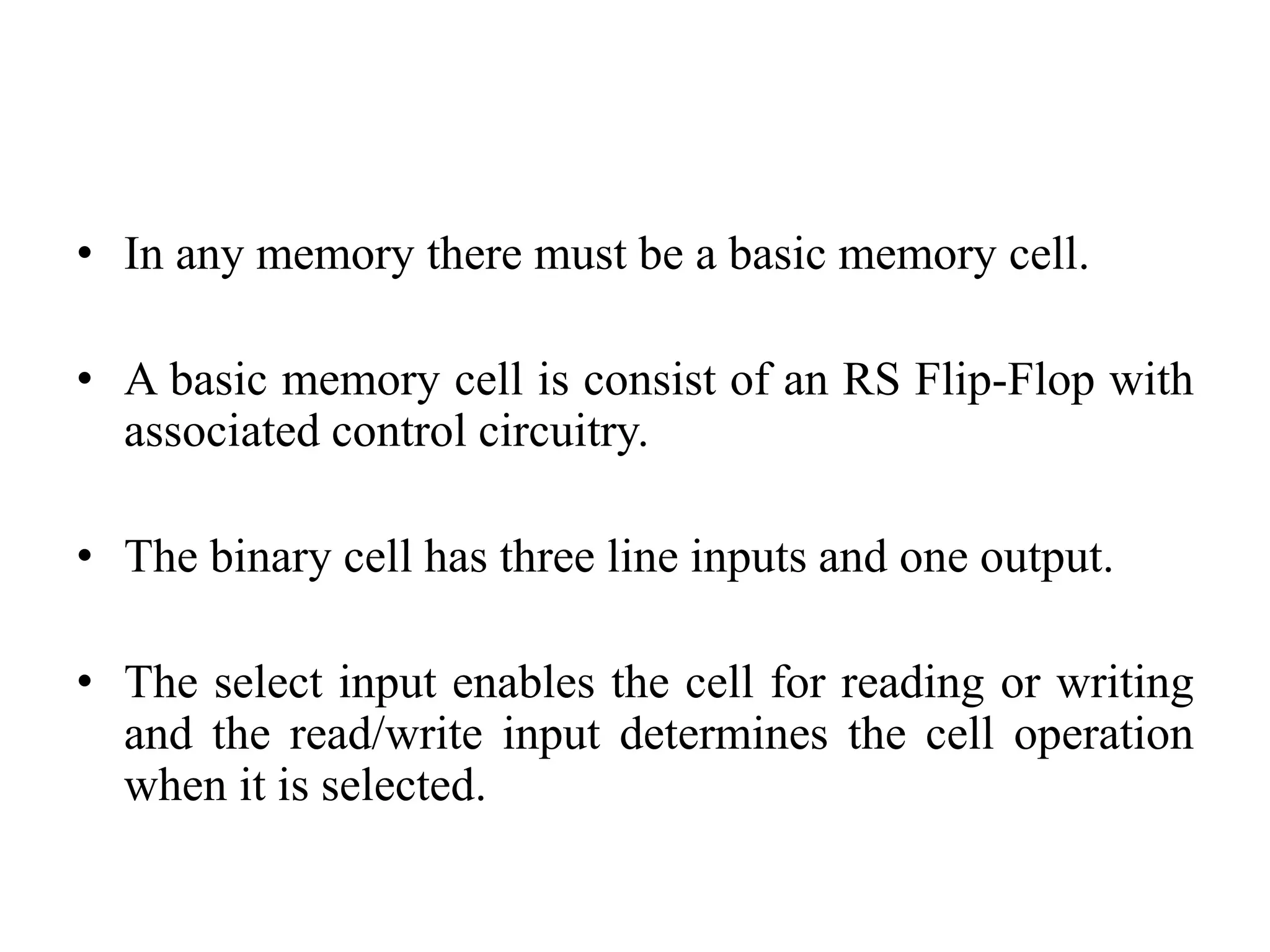 2)linear select memory organization | PPTX