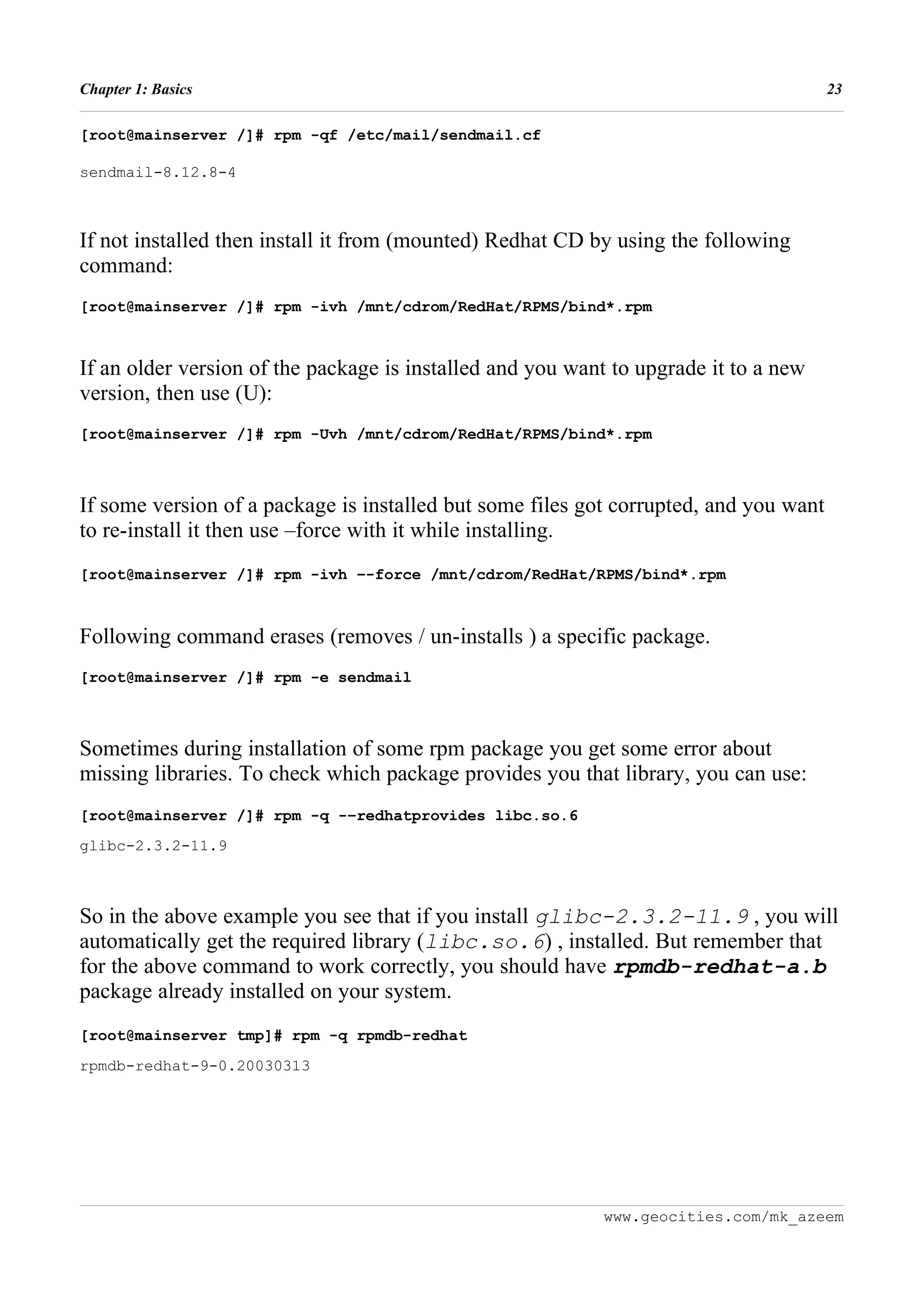 Linux Pocket Guide Command Pdf Operating Systems Computer