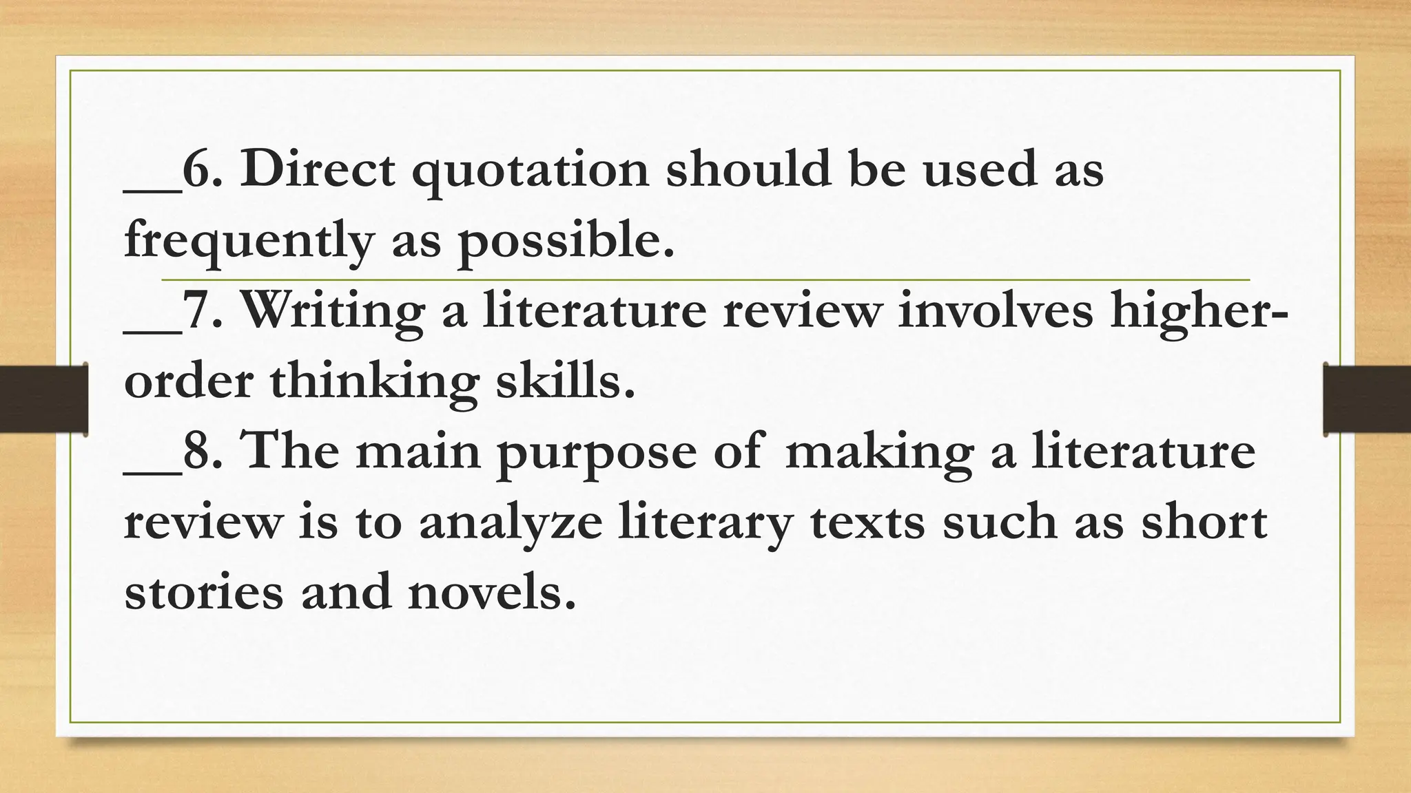 2 LITERATURE REVIEW Reading and Writing S.pptx
