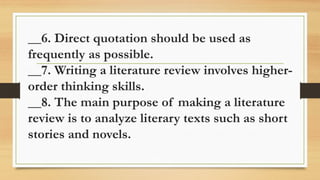2 LITERATURE REVIEW Reading and Writing S.pptx