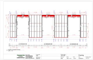 Sample Wall Shop Drawings | PDF