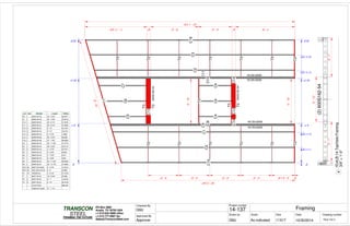 Sample Wall Shop Drawings | PDF