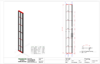 Sample Wall Shop Drawings | PDF