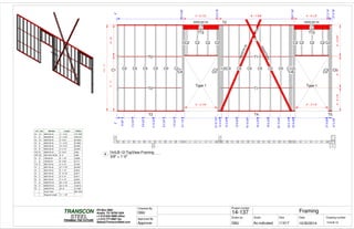 Sample Wall Shop Drawings | PDF