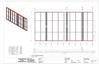 Sample Wall Shop Drawings | PDF