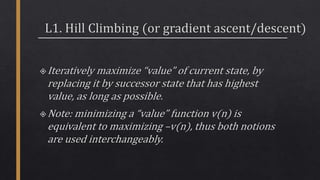 2)local search algorithms | PPTX